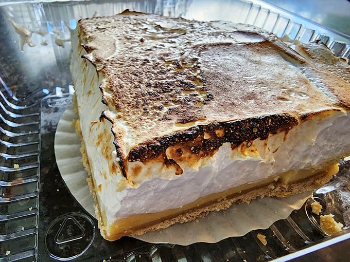 This isn't just a lemon bar&mdash;it's sunshine in dessert form, with a toasted meringue top that would make your grandmother both proud and jealous.