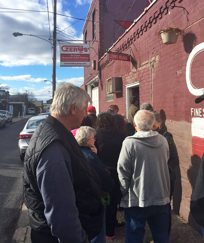 The line outside isn't a deterrent &ndash; it's a testament. These folks know that some things in life are worth waiting for.