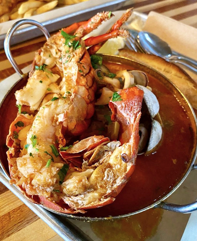 Lobster that's had a spa day in butter and herbs. These crustaceans didn't die in vain&mdash;they ascended to culinary heaven.