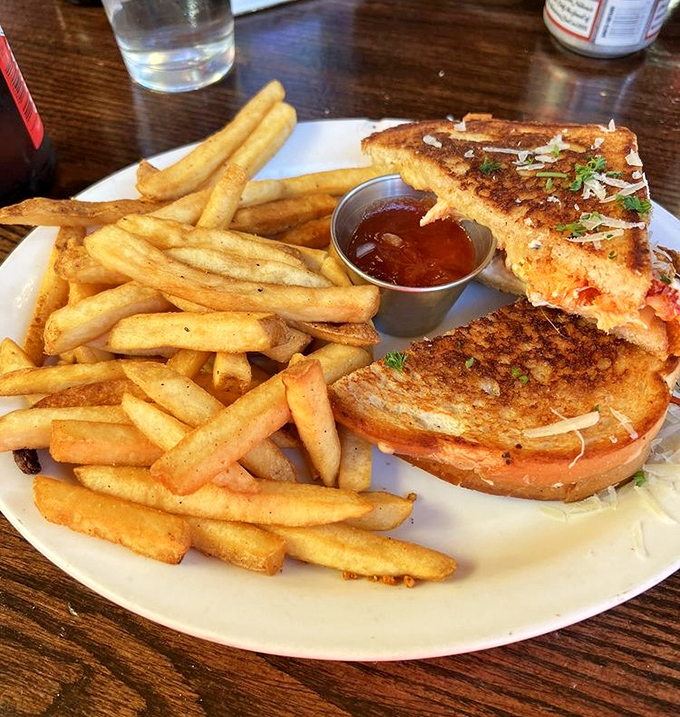 A grilled cheese that went to finishing school. This sandwich didn't just graduate&mdash;it was valedictorian of delicious.