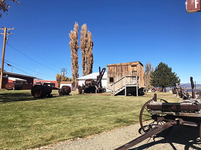 The Mono Basin Historical Society Museum showcases vintage equipment that makes your grandfather's "tough old days" stories suddenly seem completely legitimate.