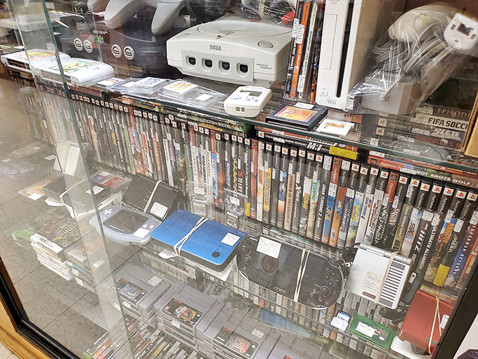 For gamers with a nostalgic streak, this case of vintage video games proves that pixelated memories never truly fade away.