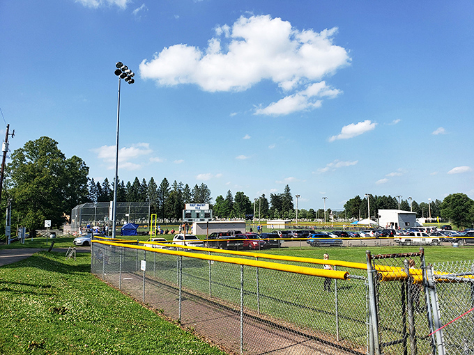 Community sports fields offer affordable recreation for all ages, where Friday night games become social events that rival any big-city entertainment—minus the hefty ticket prices.