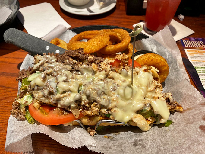 This cheesesteak isn't just a sandwich—it's a melty masterpiece that would make Philadelphia nervous about its crown.