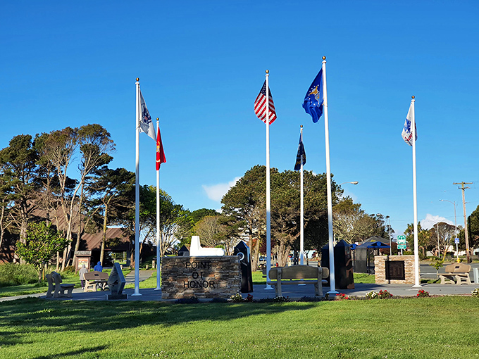 Honor without the high cost of living. This veterans memorial reminds us of values that transcend financial spreadsheets.