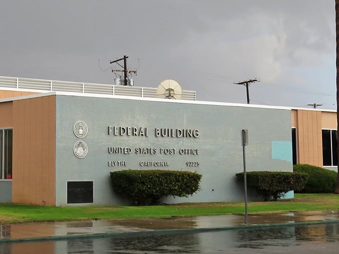 A post office where clerks know your name and mail delivery doesn't require GPS coordinates.