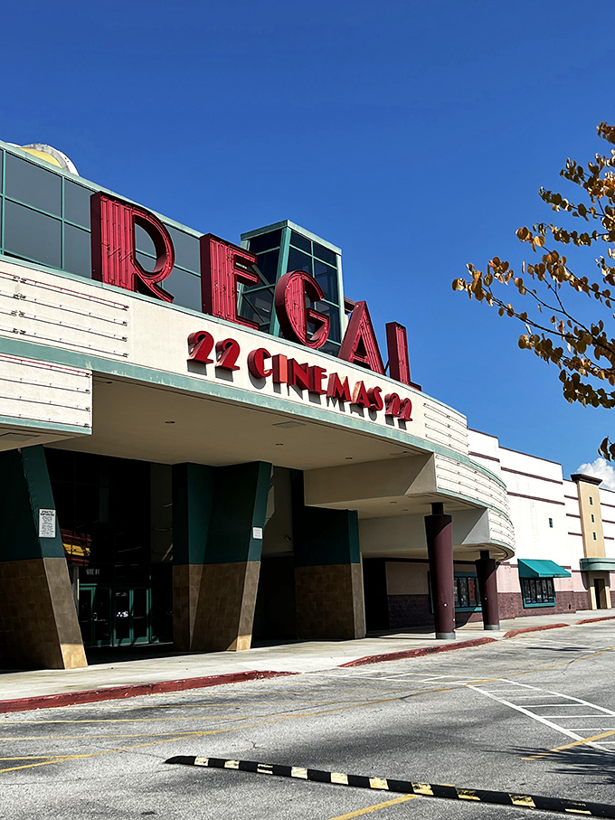 Even movie night stays budget-friendly at the local Regal &ndash; where blockbusters cost less than popcorn does in big cities.