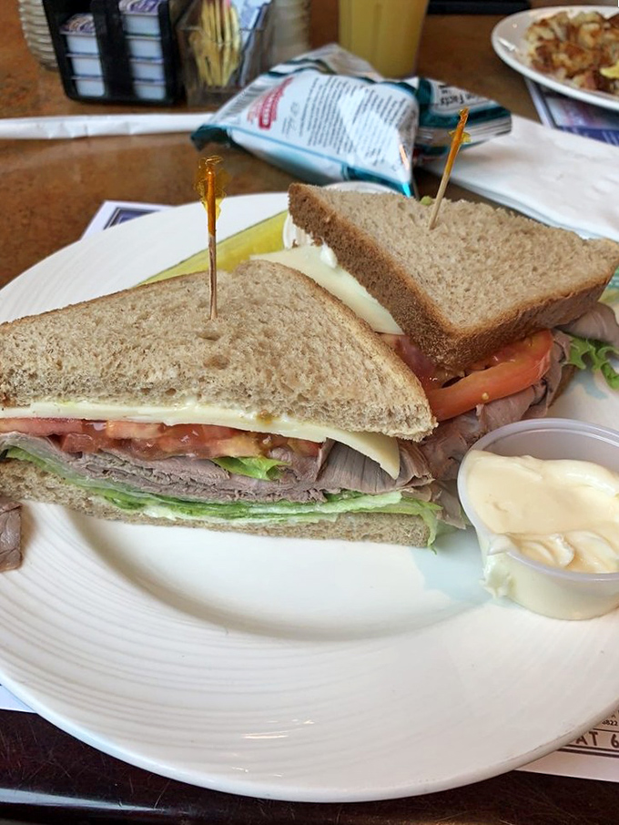 The classic roast beef sandwich &ndash; where thinly sliced meat and fresh vegetables create the kind of harmony that makes boy bands jealous.