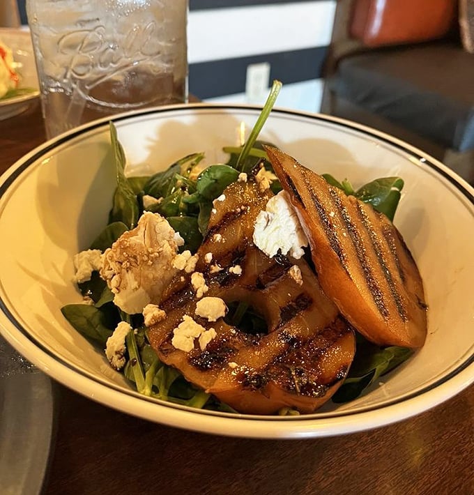 Garden-fresh salad with goat cheese that proves healthy can be absolutely heavenly too.