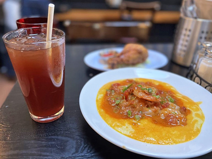 Sweet tea and shrimp & grits &ndash; a combination so perfectly Southern it practically comes with its own drawl and hospitality.