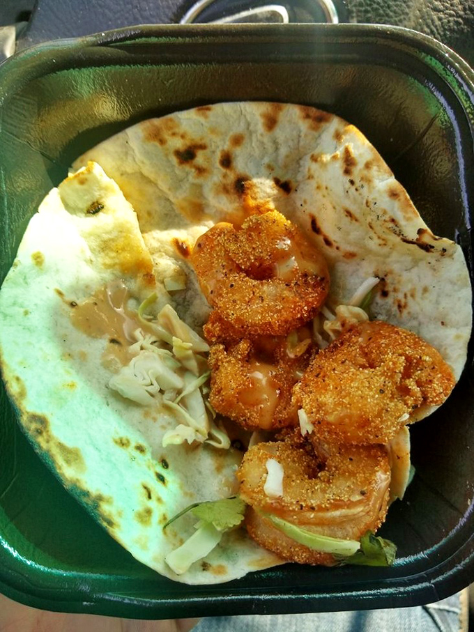 Even seafood gets the barbecue treatment here&mdash;these shrimp tacos prove that smoke plays well with others, especially when wrapped in a warm tortilla.
