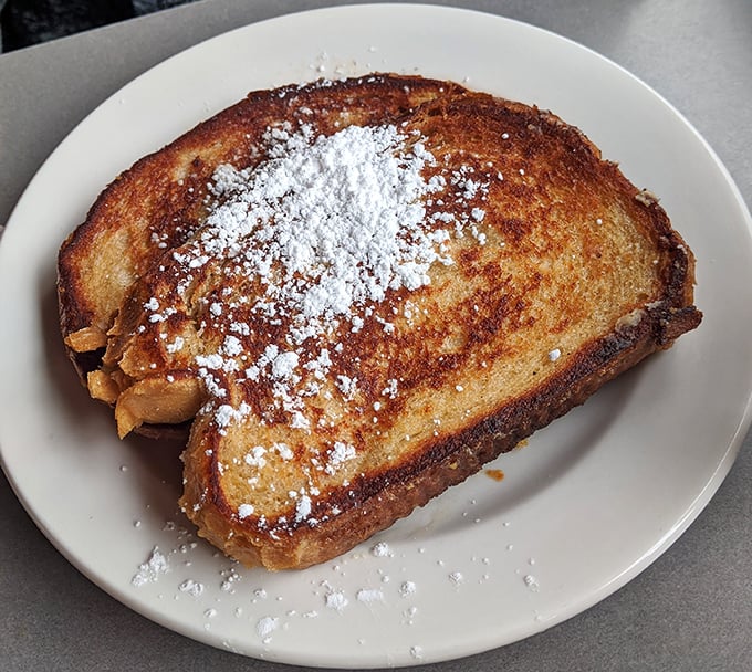French toast that doesn't need a passport to impress&mdash;dusted with powdered sugar like the first perfect snowfall of winter.