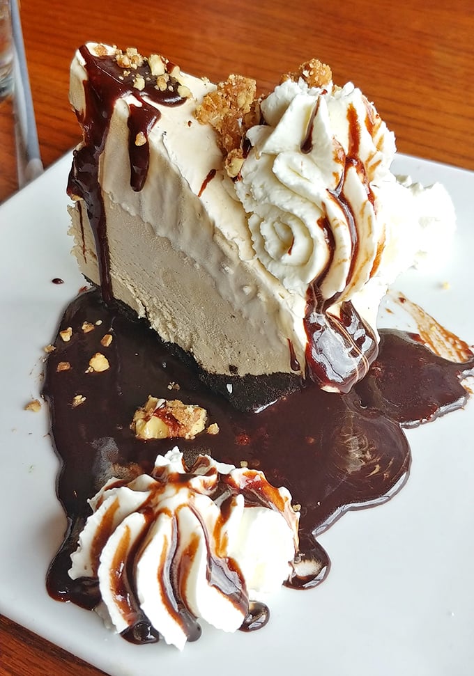 A dessert that understands the importance of textural contrast. Creamy, crunchy, and chocolatey&mdash;the holy trinity of sweet endings.