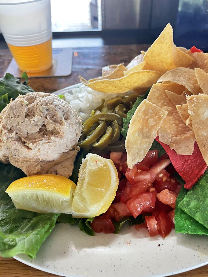 Smoked fish dip: Florida's answer to caviar. Spread it on a cracker and suddenly you're the classiest person at the tiki bar.