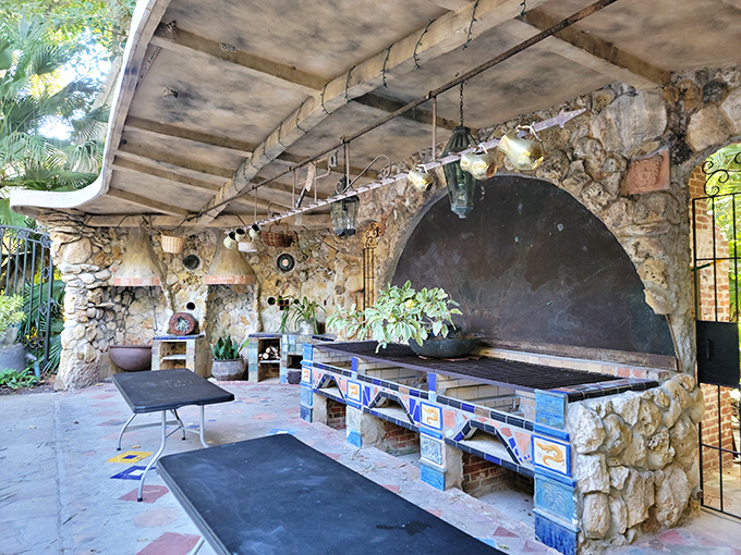 The Spanish Kitchen looks like it was plucked from a Hemingway novel. Its stone walls have stories to tell.