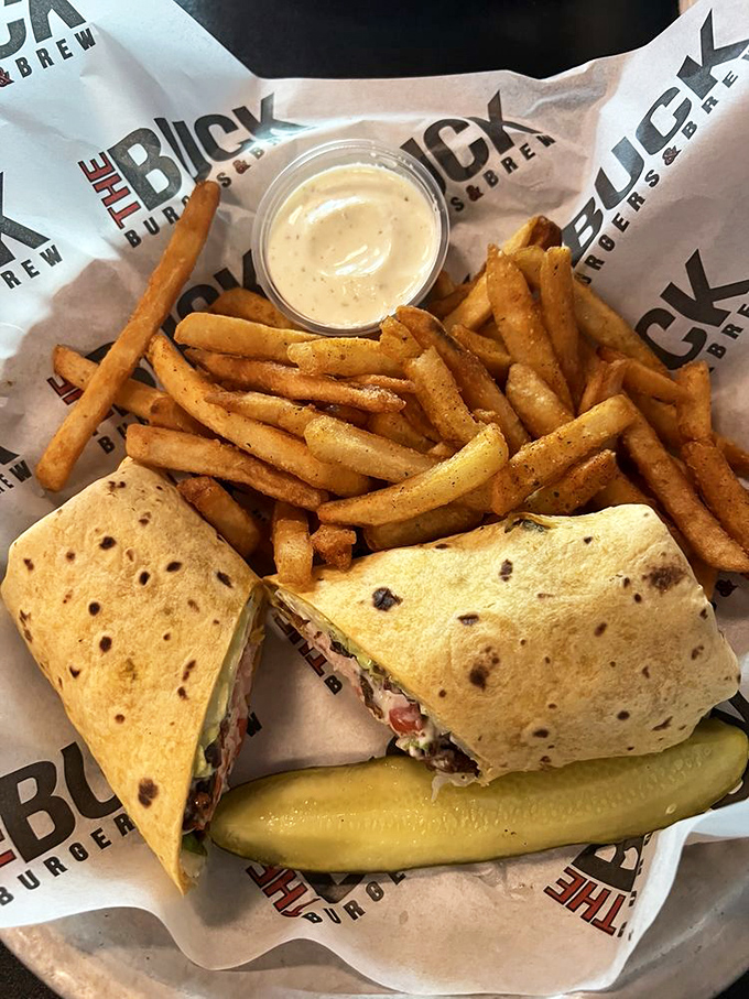 A wrap so perfectly executed it makes you wonder why sandwiches ever bothered with that second slice of bread.