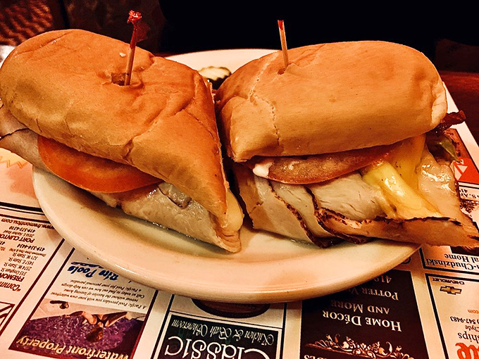The prime rib sandwich that launched a thousand road trips. Worth every mile and every napkin needed to contain its juicy magnificence.