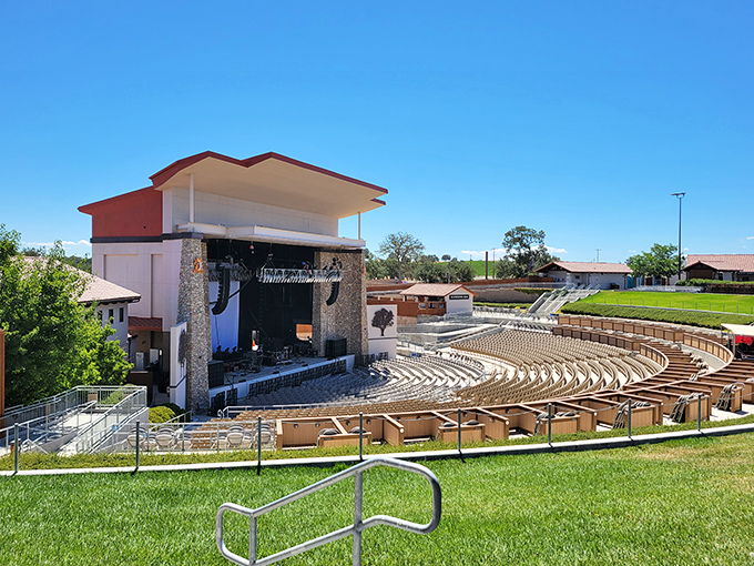 Vina Robles Amphitheatre combines world-class entertainment with wine country ambiance &ndash; because music always sounds better under California stars.