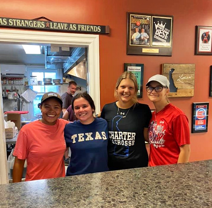 The sign above says it all: "Enter as strangers, leave as friends." The warm smiles behind the counter are as much a part of Lettie's recipe as any ingredient.