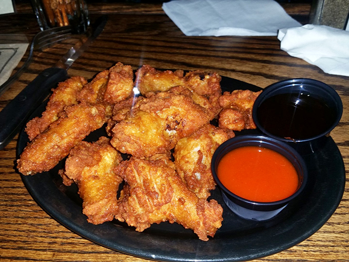 Wings that make you wonder why chickens don't rule the world. Crispy, saucy perfection with dips that demand equal attention.