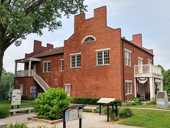 This brick building could tell stories that would fill volumes&mdash;instead, it houses exhibits that bring Nauvoo's fascinating past to vivid life.