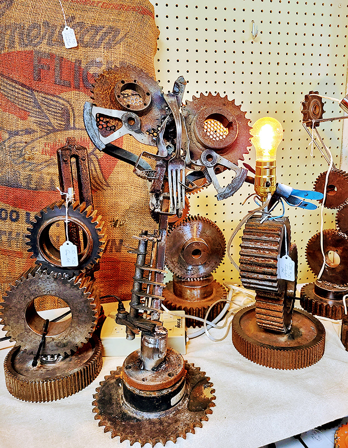 Mysterious mechanical marvels from when things were built to outlast their owners and their owners' children.