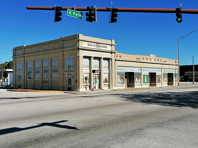 The historic Bank of Okeechobee building whispers stories of boom times and busts. Architecture that remembers when handshakes sealed deals.