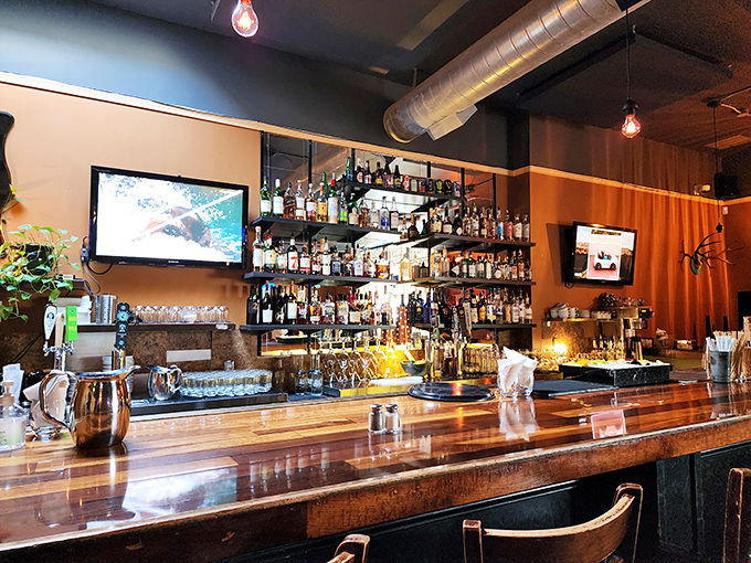 Behind this bar, mixologists craft liquid poetry while you contemplate which of life's problems another round might solve.