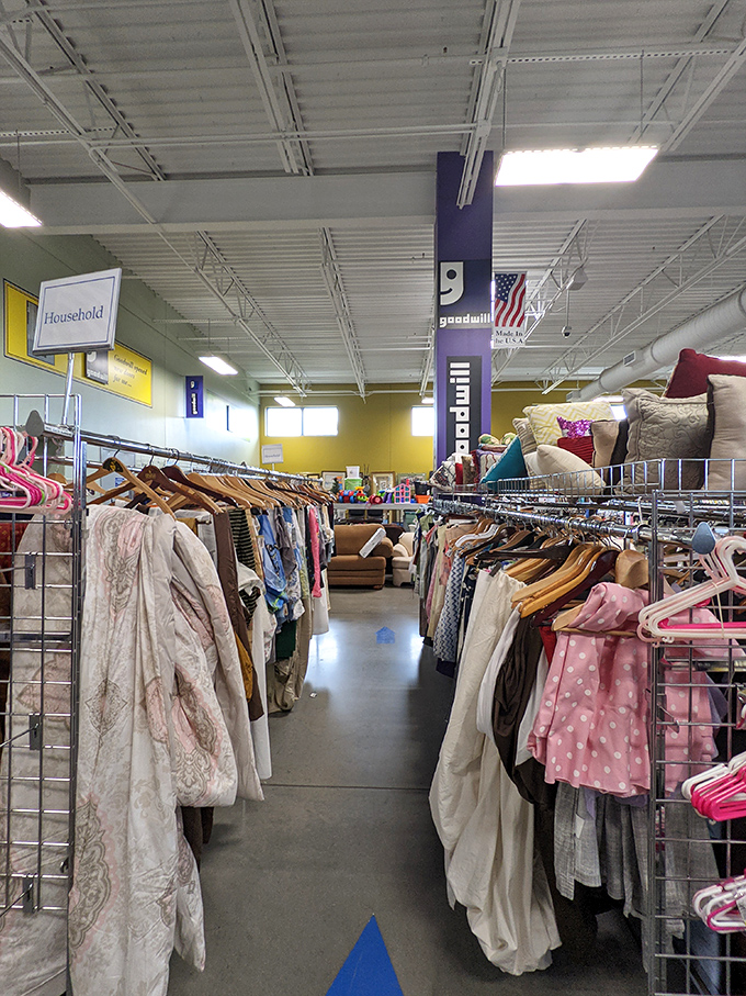 Navigate the household section like an explorer charting new territory. Those Egyptian cotton sheets and vintage bedspreads aren't going to discover themselves.