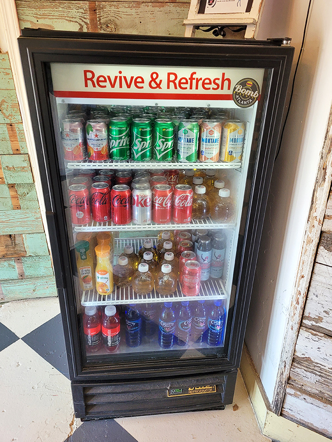 The "Revive & Refresh" cooler isn't just stocked with beverages&mdash;it's filled with liquid lifelines for those post-biscuit moments.