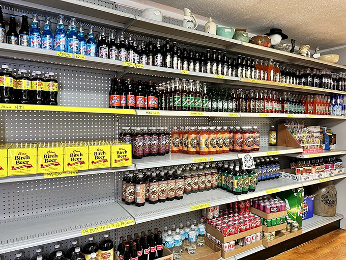Even the beverage selection tells a story &ndash; notice the Birch Beer, that nostalgic northeastern favorite finding a home in the Florida sun.