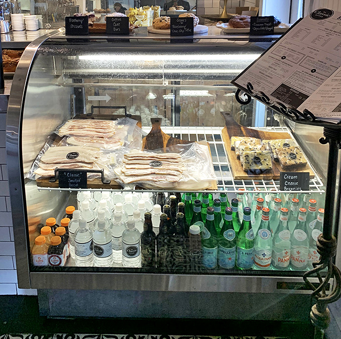 The display case&mdash;where beverages stand at attention and pastries pose prettily, silently campaigning for your attention and appetite.