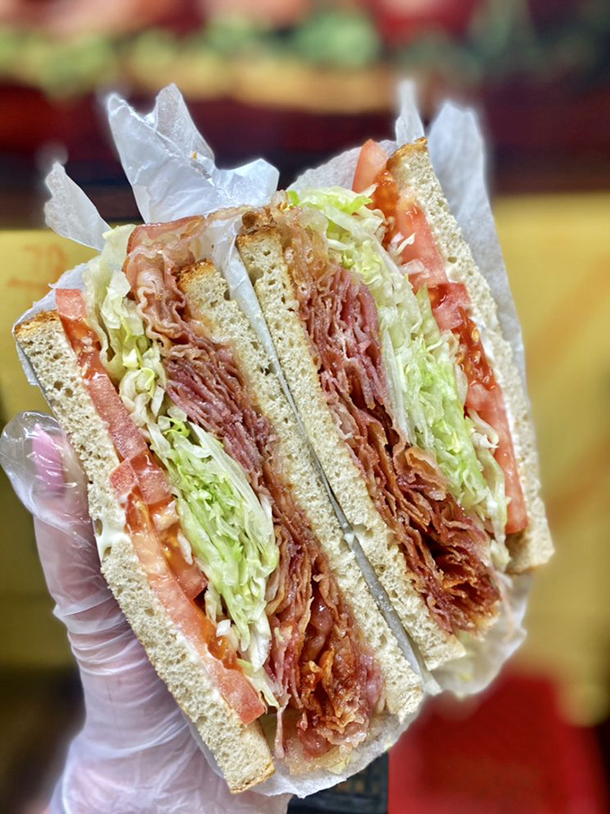 The BLT elevated to art form - because some classics deserve the royal treatment they've earned.