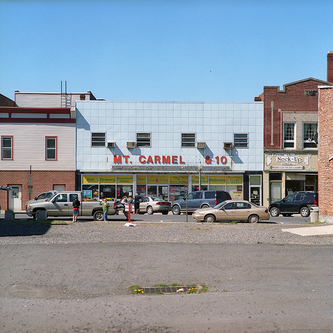 The "5 & 10" storefront harkens back to an era when shopping didn't require taking out a second mortgage.