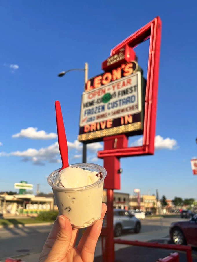 Butter pecan custard so smooth it makes regular ice cream seem like frozen disappointment.