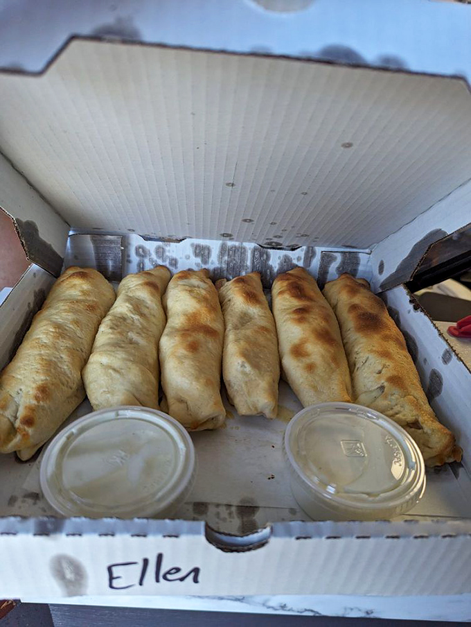 Six soldiers of satisfaction lined up in their cardboard barracks, ready to deploy directly to your taste buds.