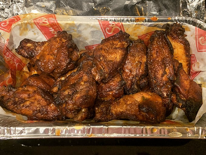 Wings that make you wonder why anyone would subject poultry to any other cooking method. Crispy outside, juicy inside&mdash;nature's perfect design, perfected.