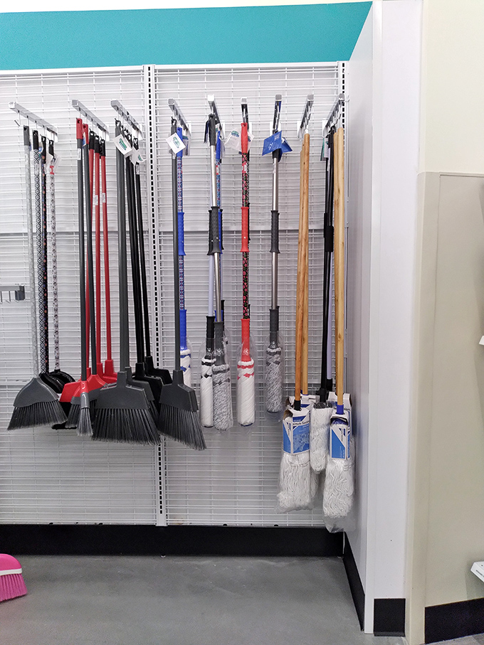 Even cleaning tools get the discount treatment, because nobody should pay full price to sweep away yesterday's messes.