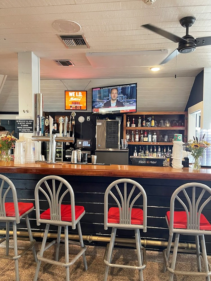 A bar where everybody might not know your name yet, but they'll remember your drink. Maritime charm meets liquid refreshment in perfect harmony.