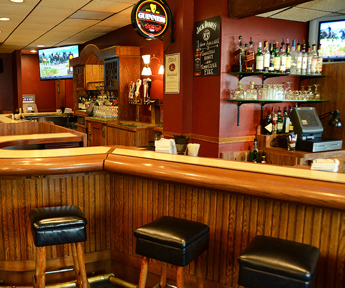 Counter seating where locals gather to share stories and the kind of wisdom only good food inspires.