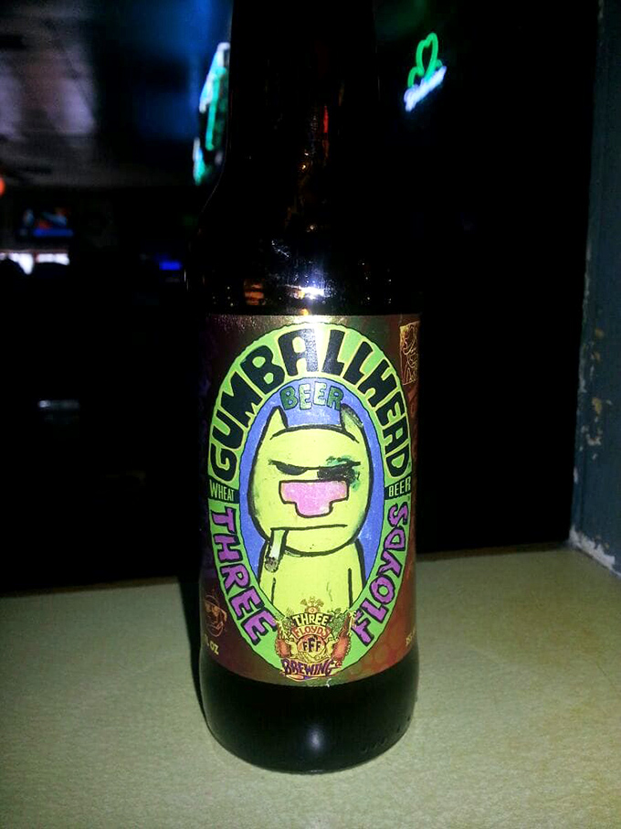 Gumballhead from Three Floyds &ndash; liquid gold in a bottle. Indiana's craft beer scene showing up to the party with its A-game.