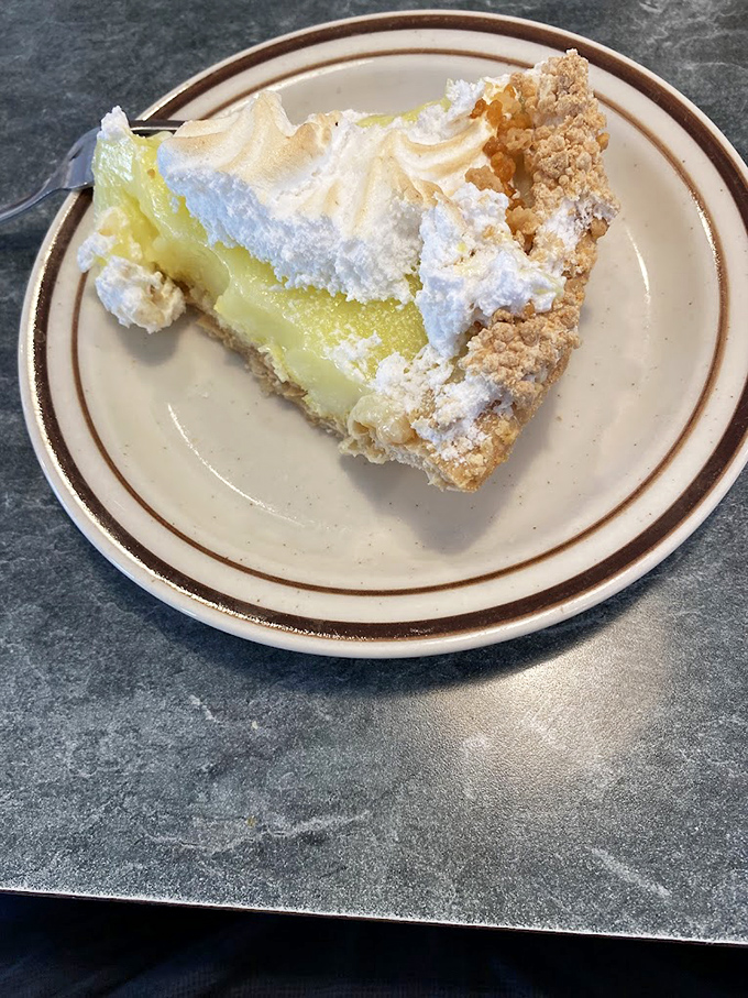 A slice of heaven with a cloud of meringue. This pie doesn't just end a meal—it's the reason you saved room in the first place.