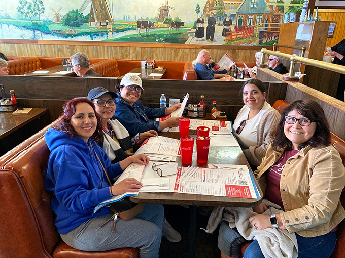 Happy faces around the table tell the real story better than any food critic ever could.