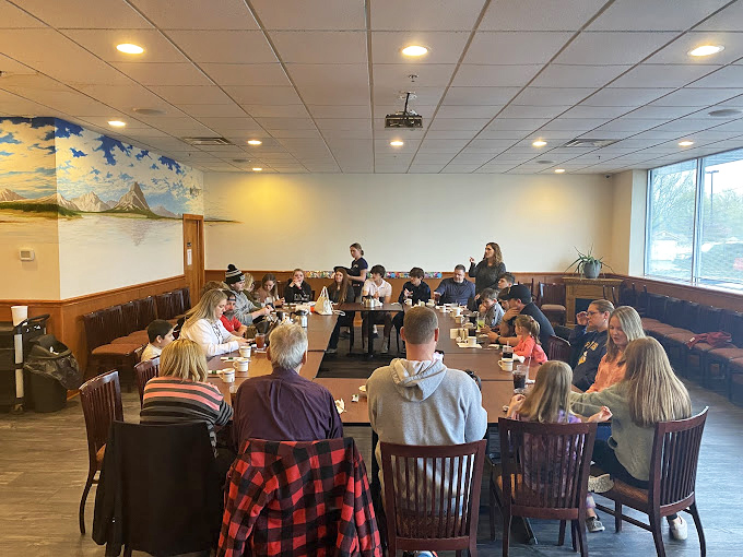 Where strangers become neighbors over plates of comfort food. The true magic of Blue Sky happens when families gather around these tables.