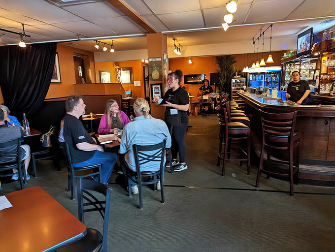 The dining room buzzes with the unmistakable energy of people having genuinely good experiences &ndash; the true measure of any restaurant's success.