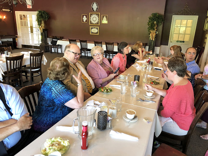 The lunch crowd knows something - probably that Tuesday's soup special beats any five-star restaurant's attempt.