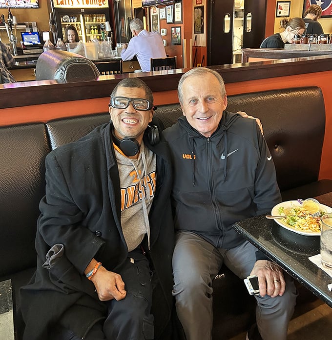 The universal language of barbecue brings people together &ndash; notice how nobody's looking at their phones? That's the power of proper brisket.