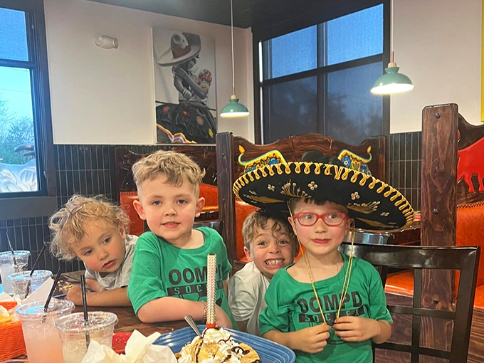 Where family memories are made one sombrero photo at a time. These kids' smiles say more about the place than any review could.