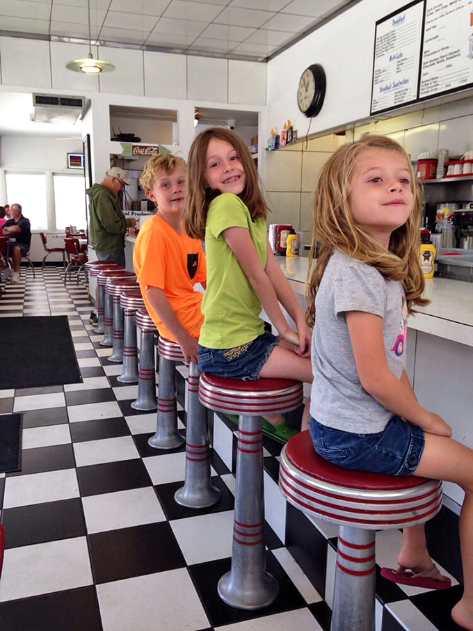 The counter stools aren't just seats&mdash;they're front-row tickets to the greatest show in town, where kids discover the magic of diner culture one spin at a time.