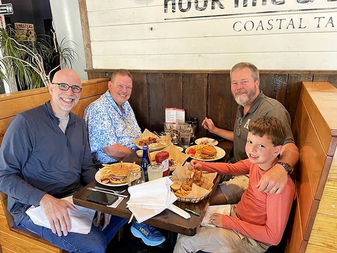 The true measure of a great restaurant: happy faces around the table and plates that won't stay full for long.
